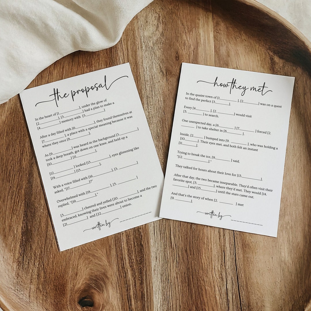 Wed Libs Printable Wed Libs Bridal Madlibs Madlibs Game Bride Madlibs ...