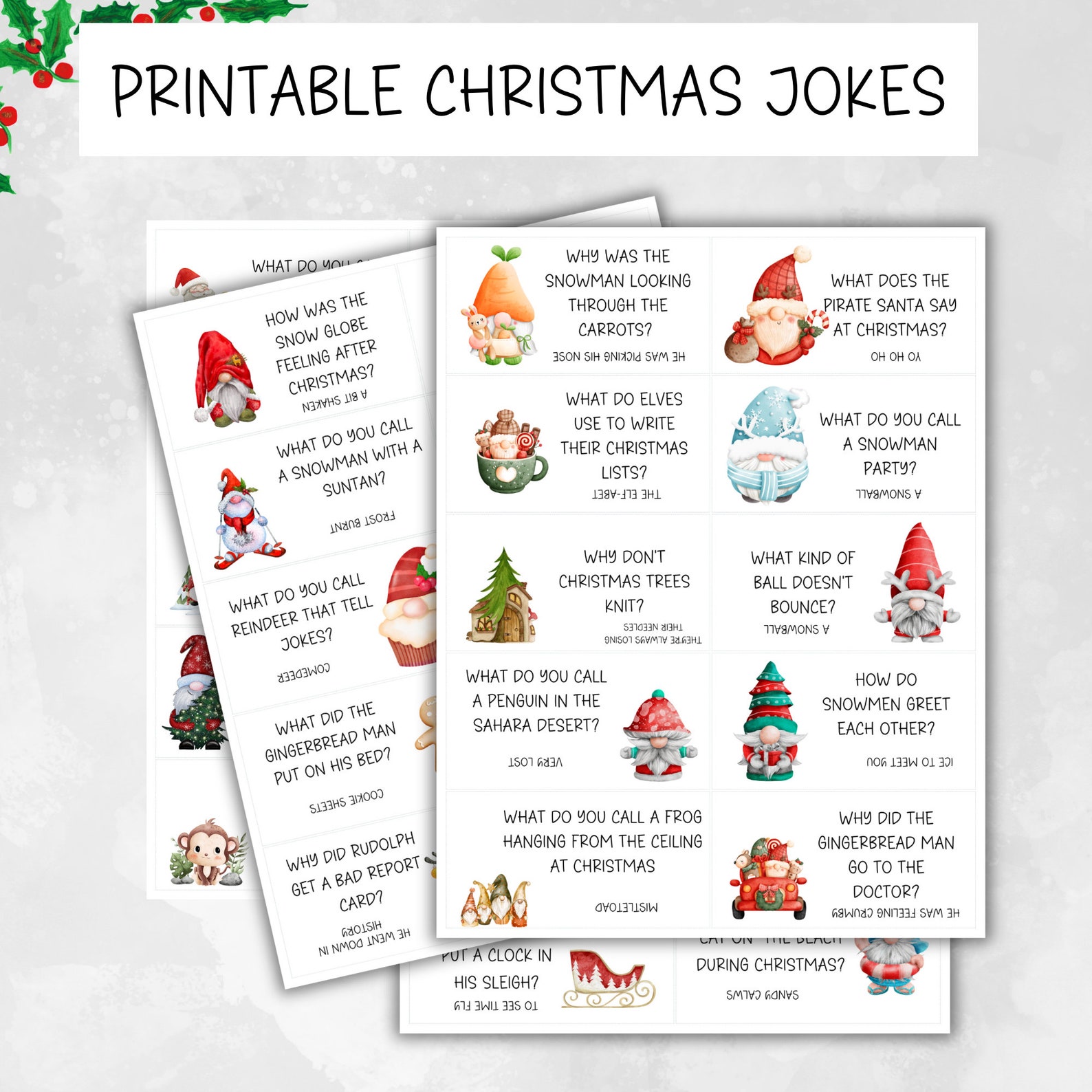 Christmas Cracker Jokes Christmas Puns Christmas Stoking Fillers ...