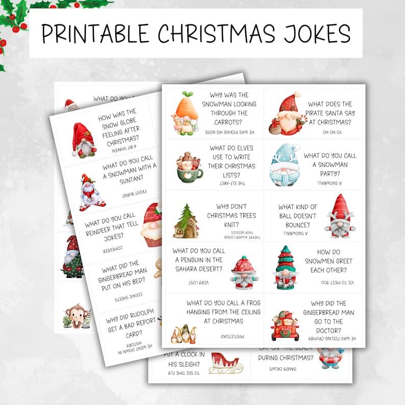 Christmas Cracker Jokes Christmas Puns Christmas Stoking Fillers ...