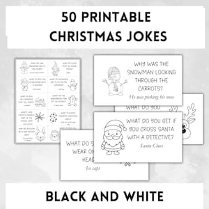 50 Black and White Cracker Snaps Cracker Snaps Jokes Cracker Snap Joke ...