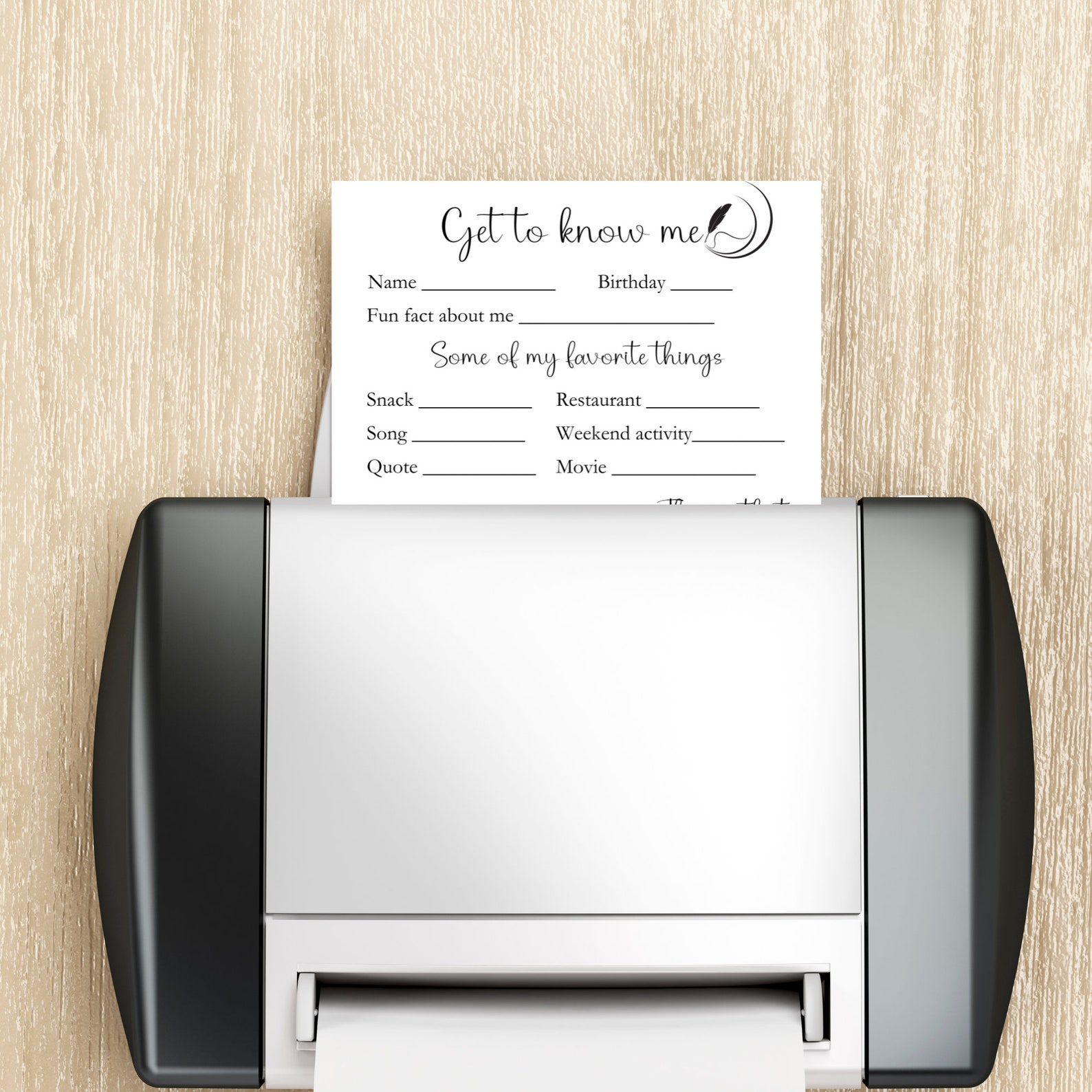 Employee Survey Coworker Survey Favorite Things Survey Coworker ...