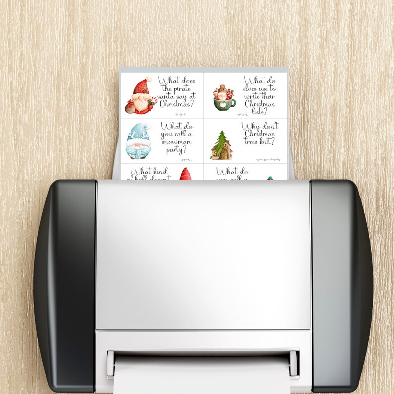 Christmas Jokes Cracker Jokes Christmas Cracker Fillers Christmas ...