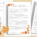 Fall Mad Libs Autumn Mad Libs October Mad Libs November Mad Libs ...