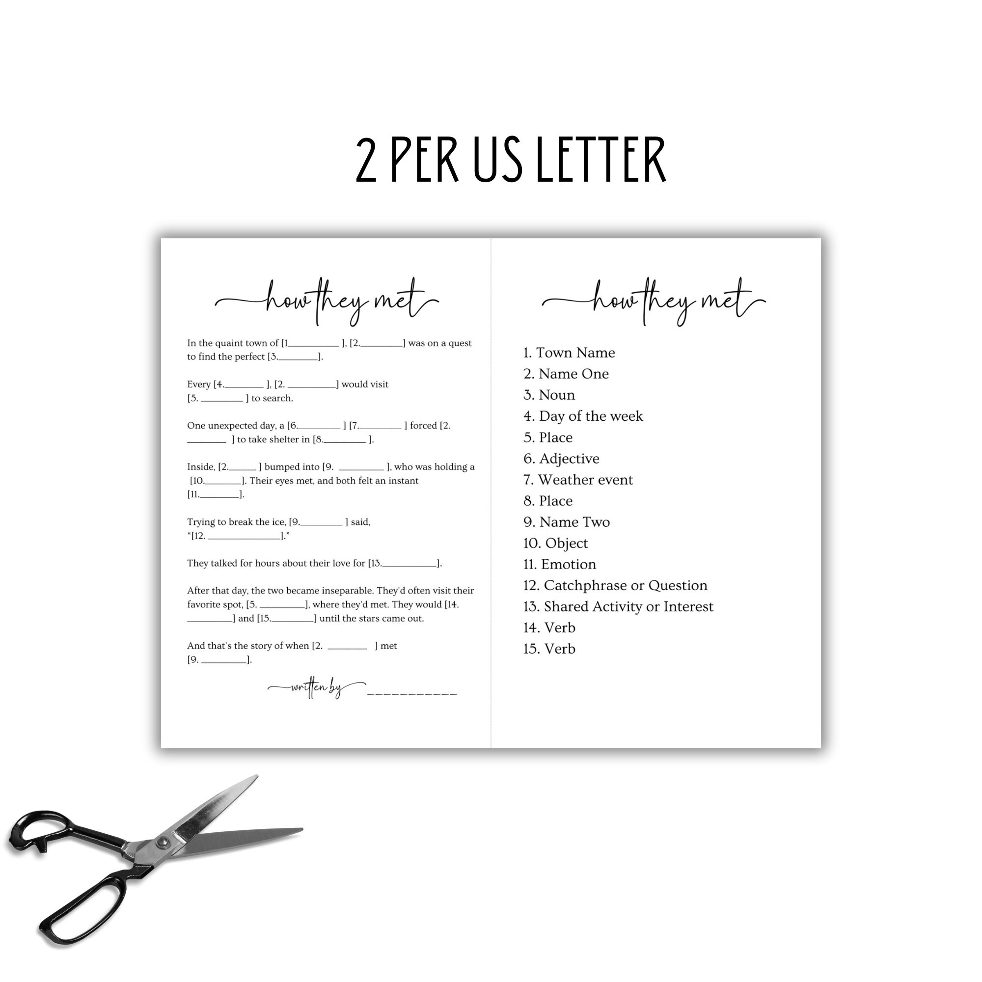 Wed Libs Printable Wed Libs Bridal Madlibs Madlibs Game Bride Madlibs ...