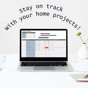 Home Renovation Budget Template: Excel & Google Sheets Tracker - Etsy