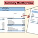 Financial Statements Bundle, Income Statement, Balance Sheet, Profit ...
