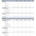 Balance Sheet Template: Simple 5-year Financial Projection (excel ...
