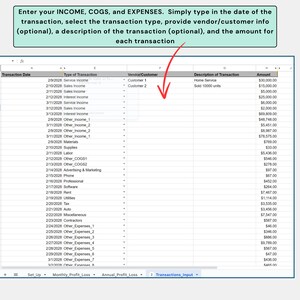 Financial Statements Bundle, Income Statement, Balance Sheet, Profit ...