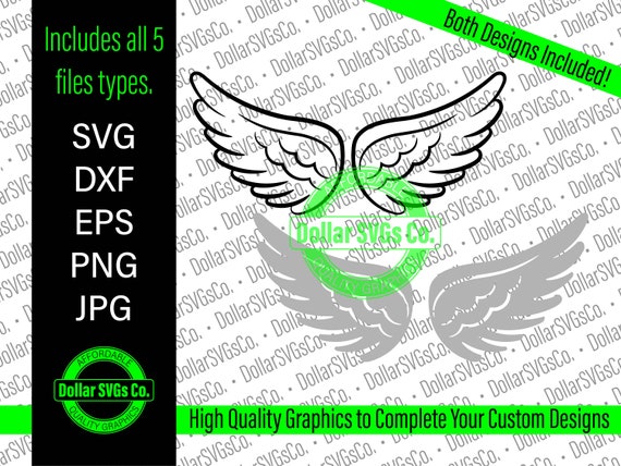 Wings Svg Bundle Angel Wings Svg Wings Svg Wings Wing | Etsy