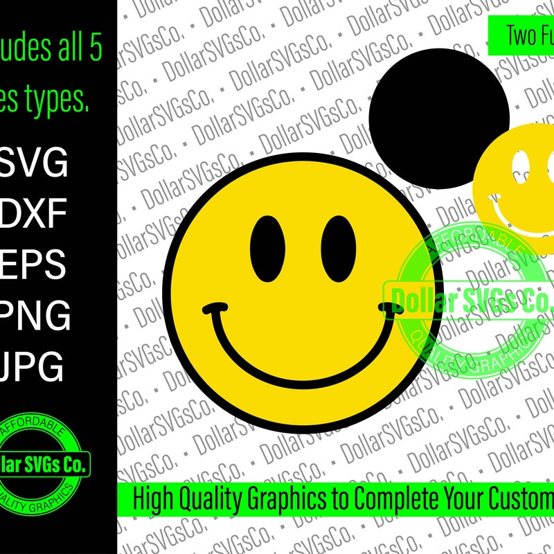 Yellow Smiley Face - Etsy