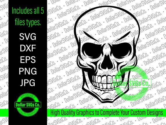 Skull Svg Skull Cut File Skull Svg for Men Skull Svg - Etsy