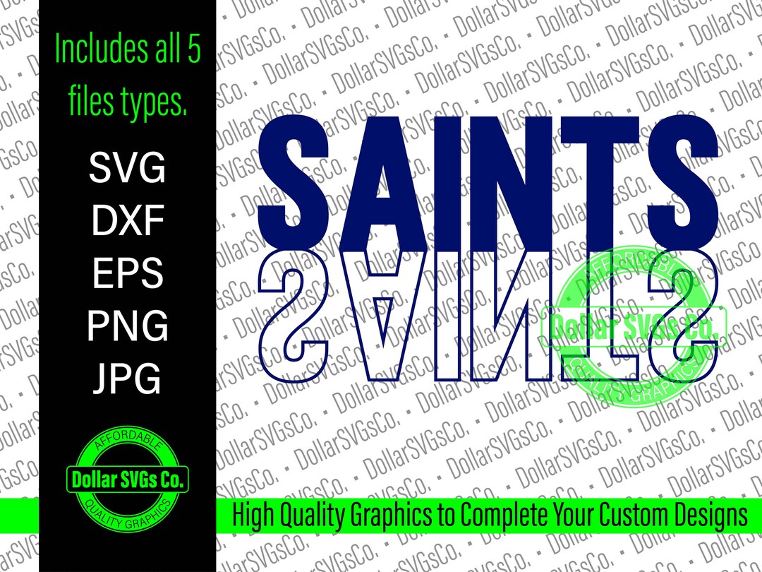 Saints Mascot Svg Saints Svg Go Saints Basketball - Etsy