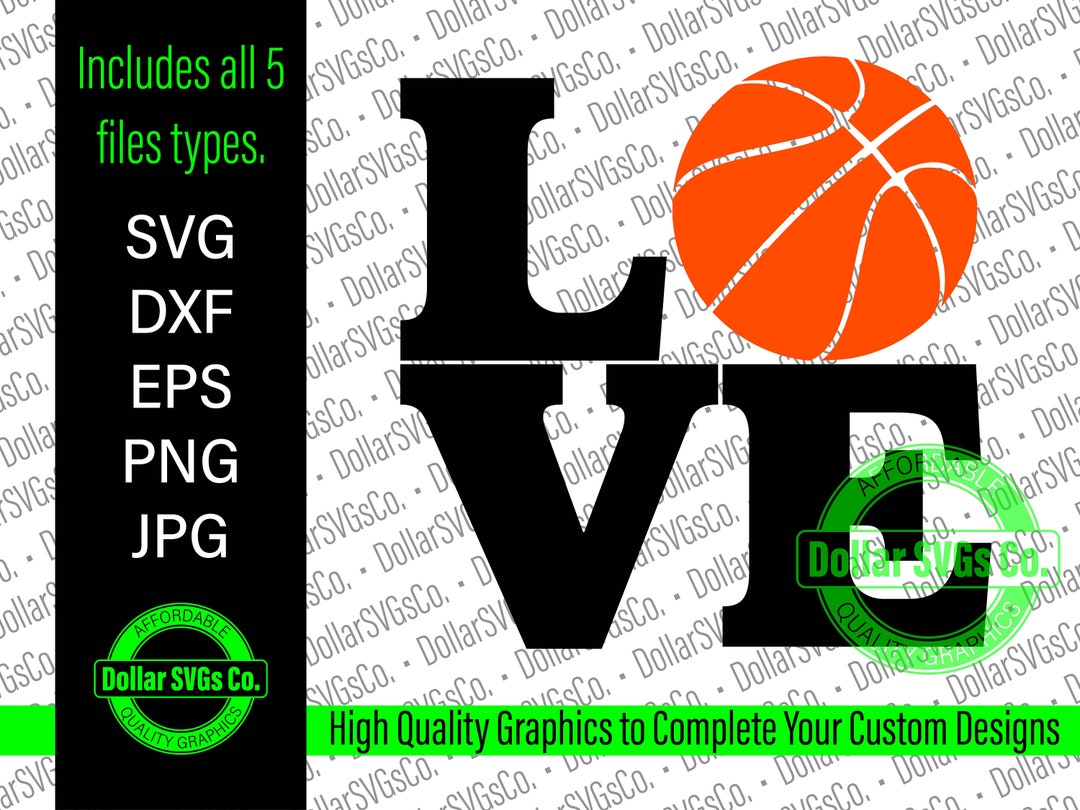 Love Basketball Svg Bball Svg Love Square Svg Basketball Svg Love Park ...