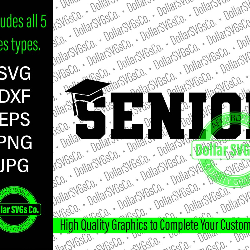 Senior Svg - Etsy