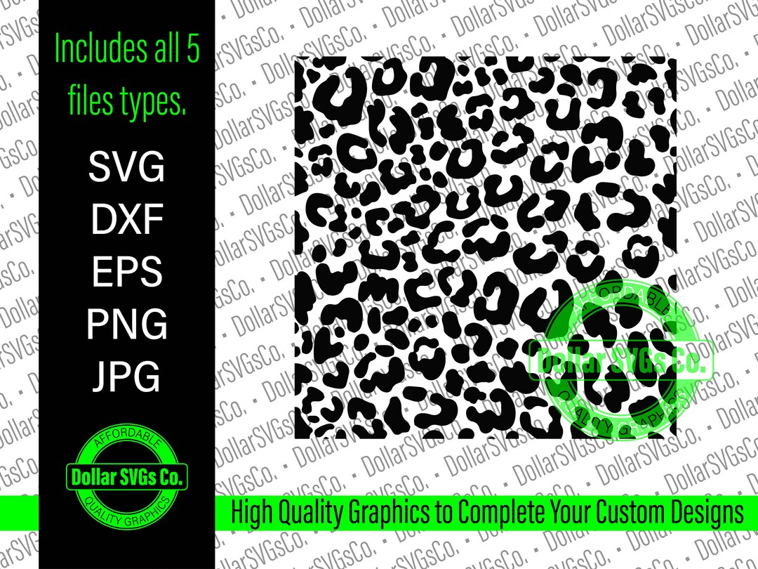 Leopard print svg Gepard Print svg Leopard muster Gepard instant ...