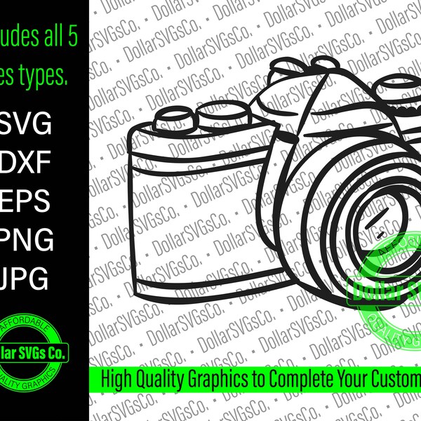 Camera Svg - Etsy