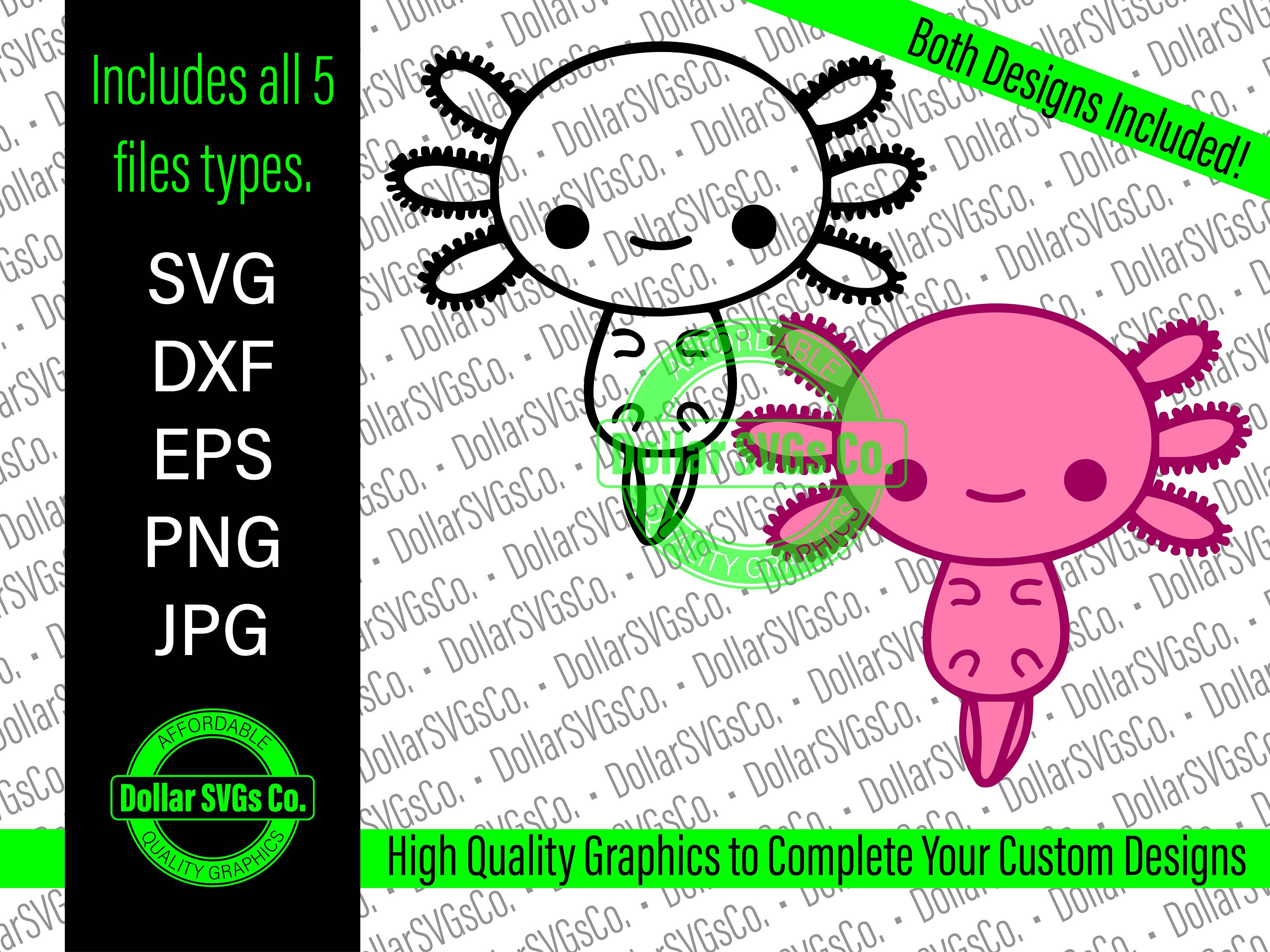 Axolotl Bundle Svg Axolotl Svg Cute Axolotl Popular Svg - Etsy UK