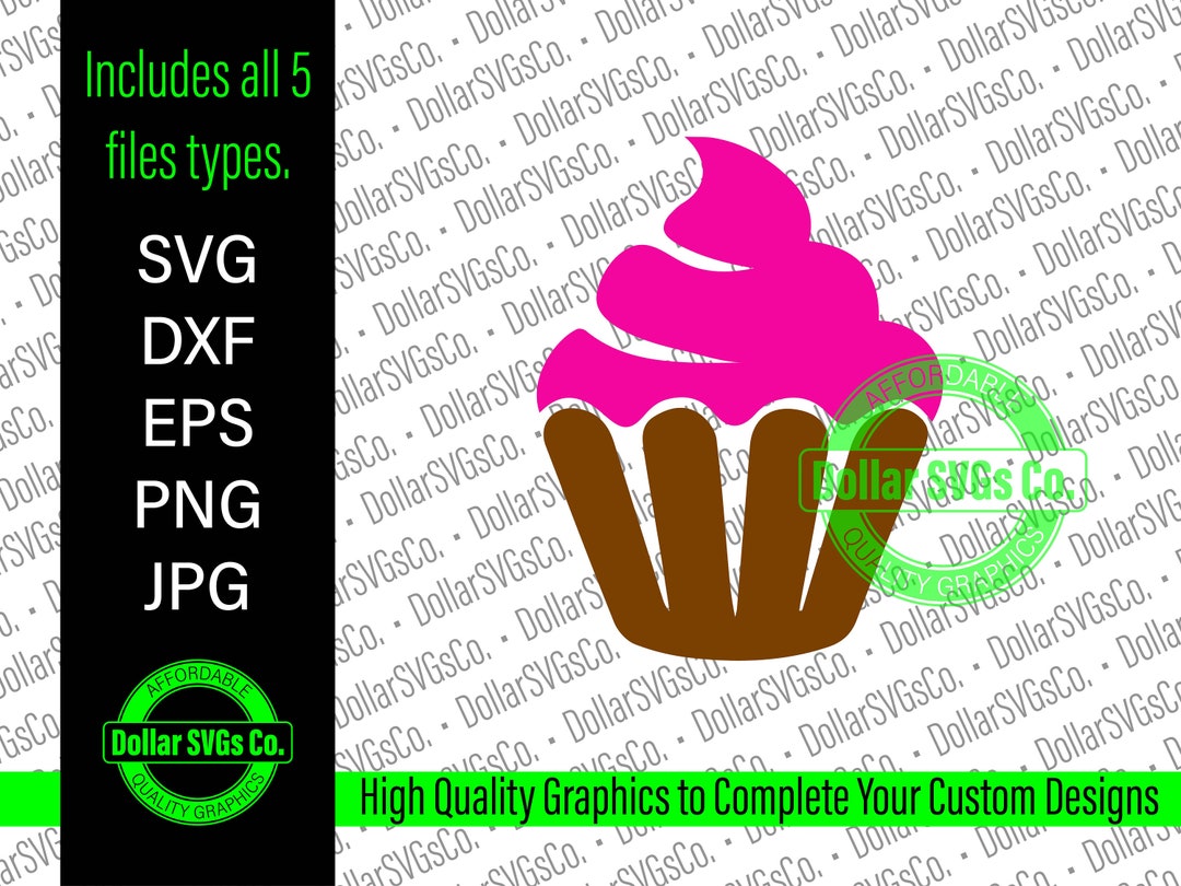 Cupcake Svg Birthday Cupcake Svg Cupcake Png Cupcake - Etsy