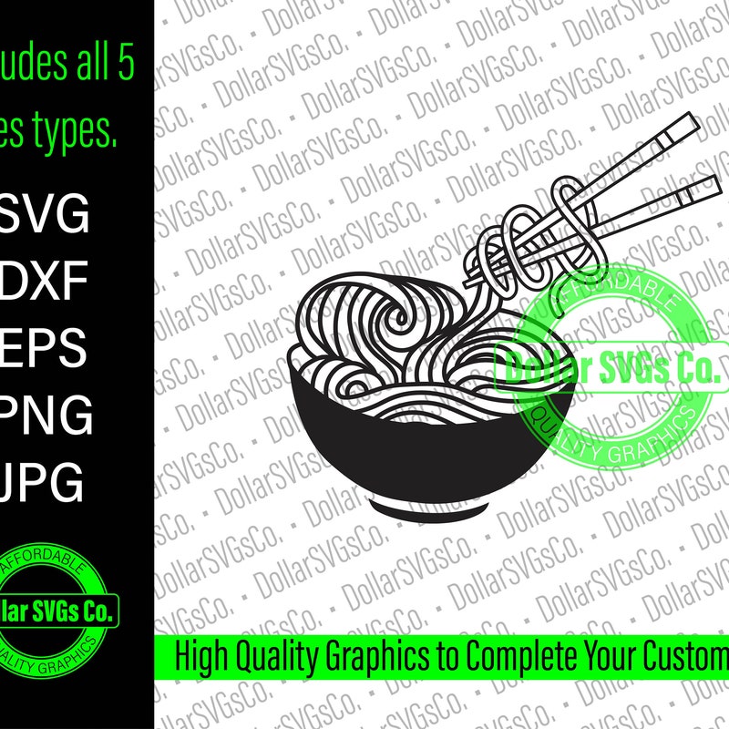 Ramen Svg - Etsy