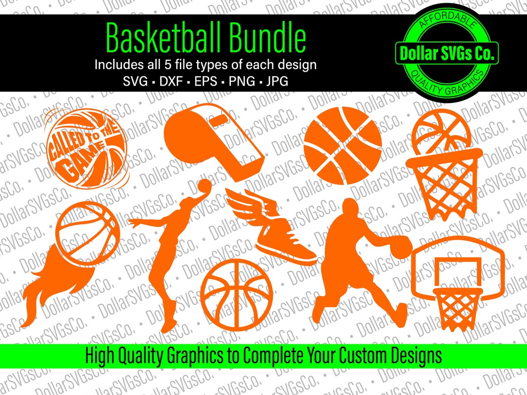 Paquete de baloncesto svg / Baloncesto svg / Monograma de baloncesto ...