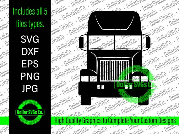 Tractor Trailer Svg Truck Svg Truck Logo Svg Truck | Etsy Australia