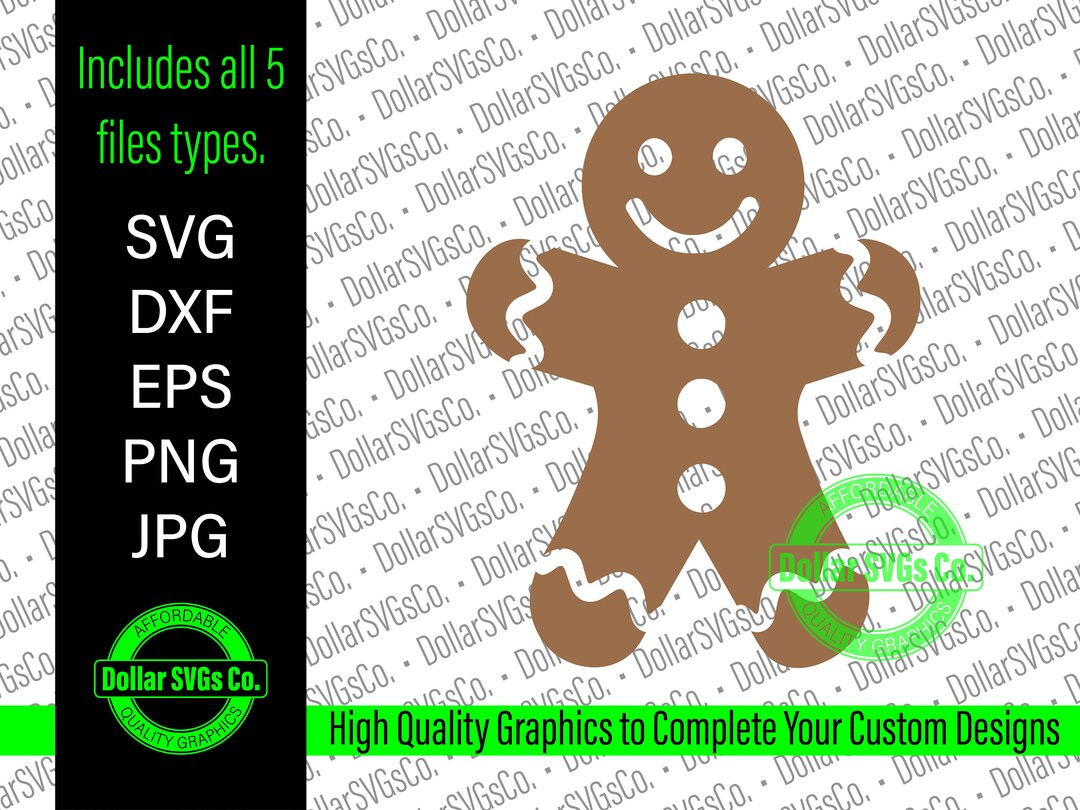 Gingerbread Boy svg / Gingerbread Man svg / Christmas svg / Christmas ...