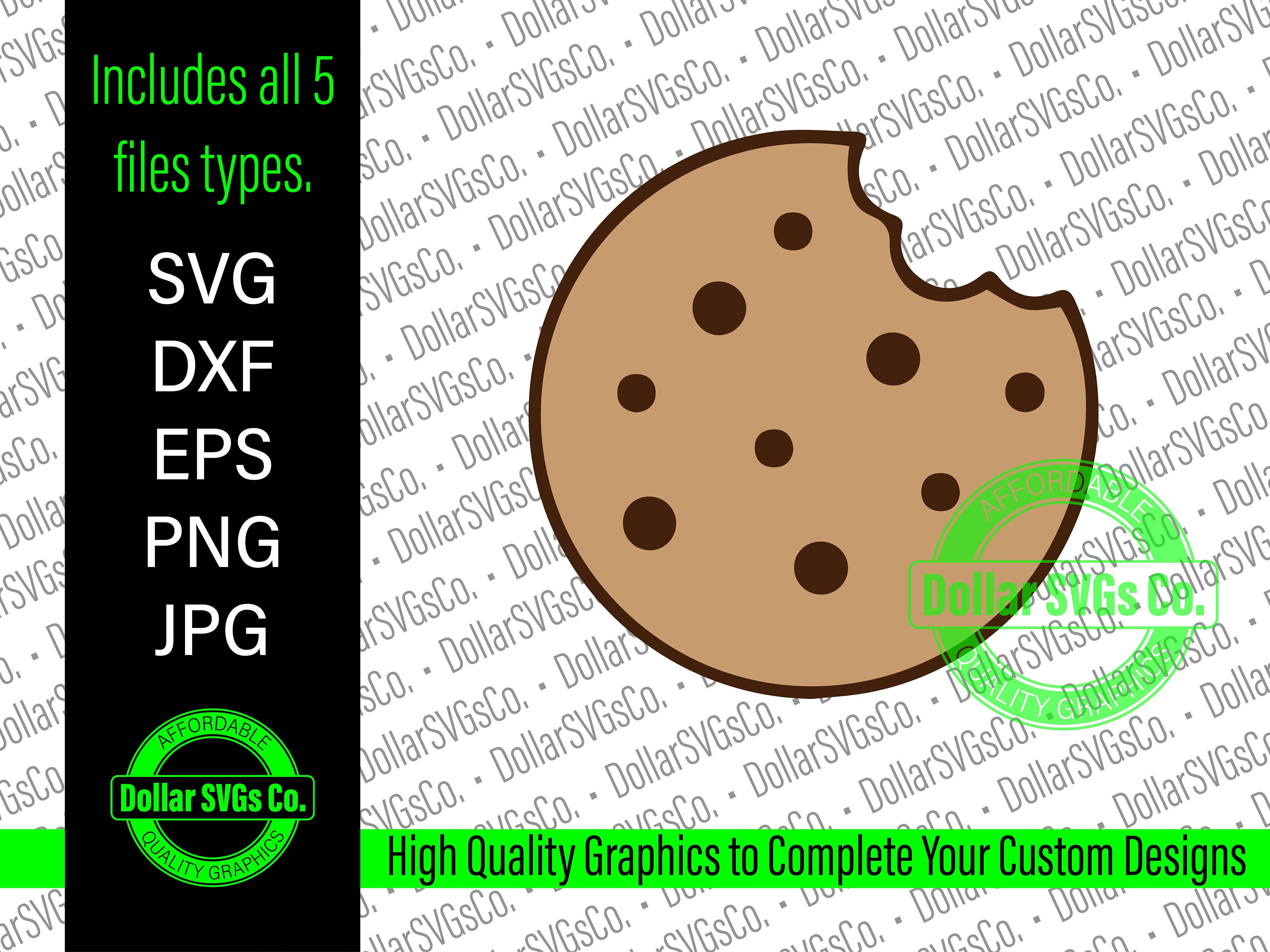 Chocolate Chip Cookie Svg cookie Svg Cookie Monster Svg - Etsy