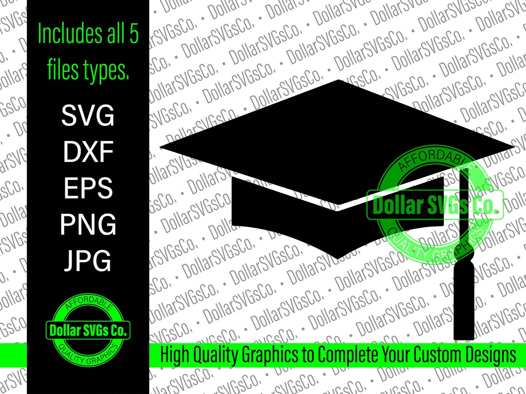 Graduation Cap Svg Graduation Class of Svg High School Graduate Svg ...