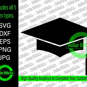 Graduation Cap Svg Graduation Class of Svg High School - Etsy