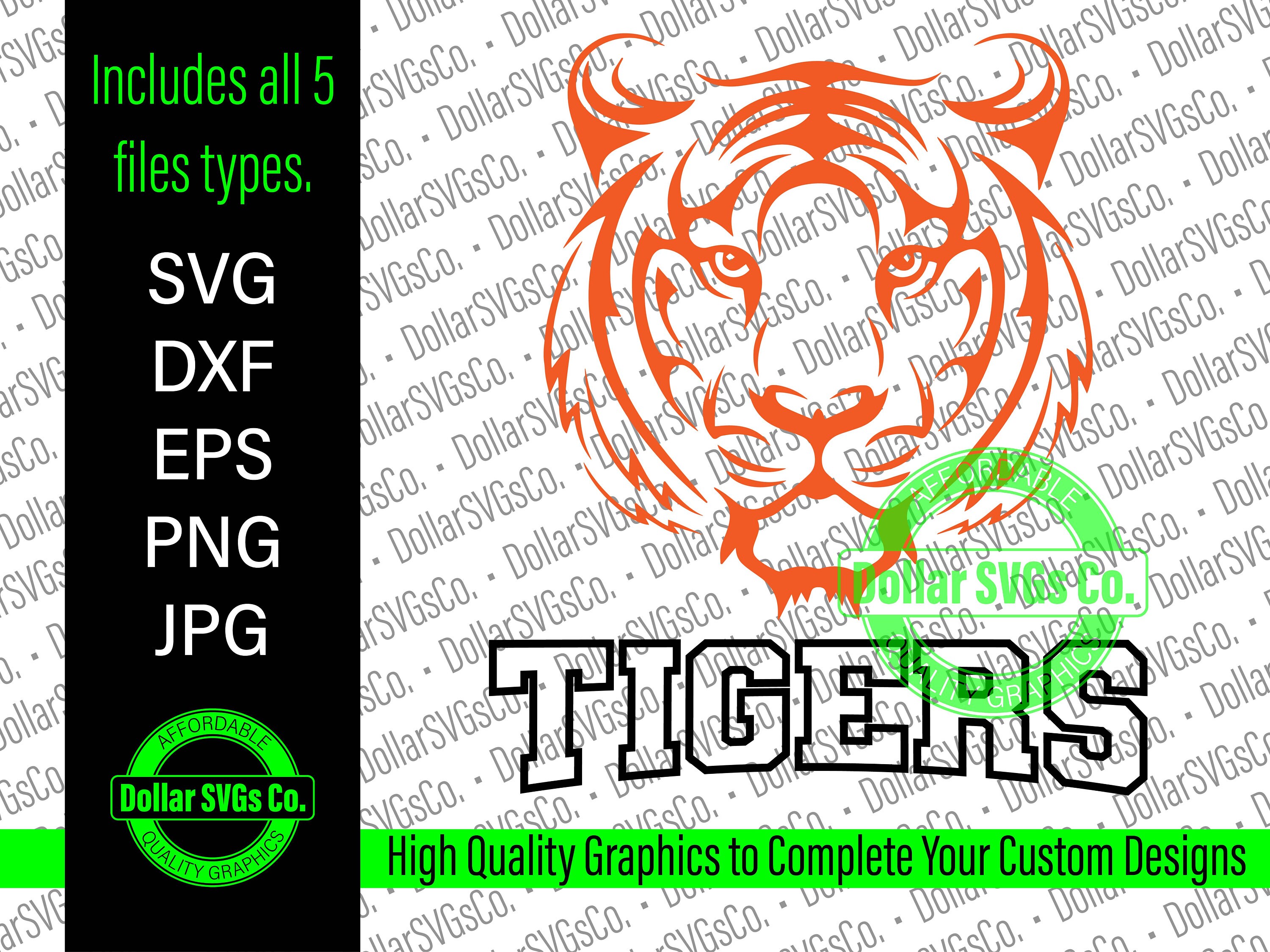 Tigers Svg Tiger Svg Tiger Head Svg Tiger Silhouette - Etsy UK