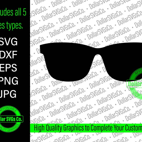 Sunglasses Svg - Etsy