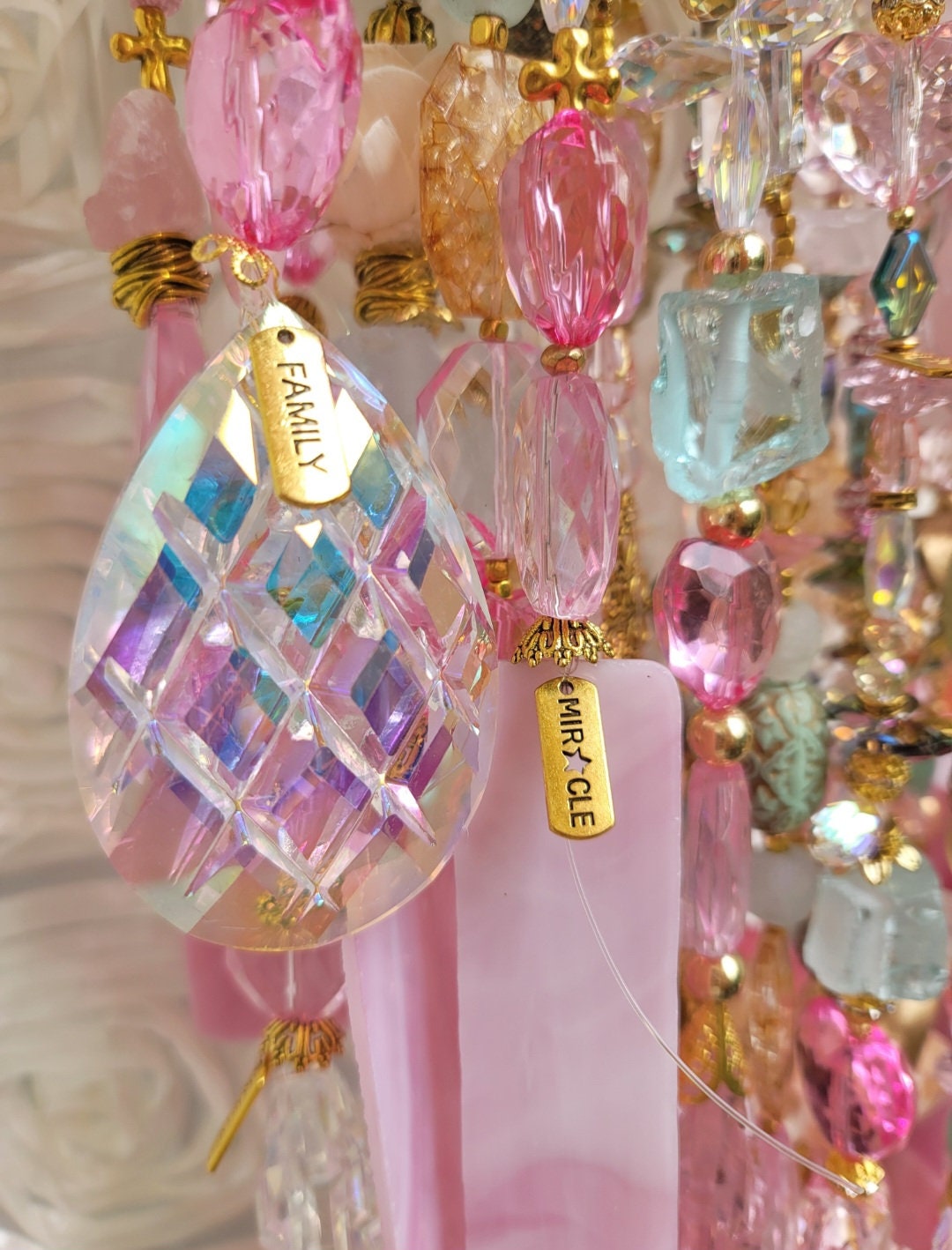 NEW Unique Home Decor, Crystal Wind Chimes, Chandelier Suncatchers ...