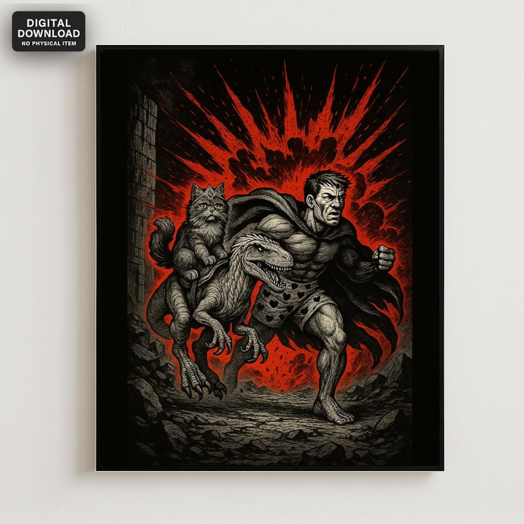 Dungeon Crawler Carl Inspired Fan Art • Carl, Donut & Mongo Explosion ...