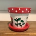 Lady Bug Flower Pot, Small Lady Bug Pot, Clay Lady Bug Pot - Etsy
