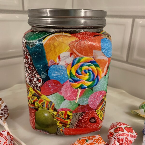 Candy Jar With Lid - Etsy