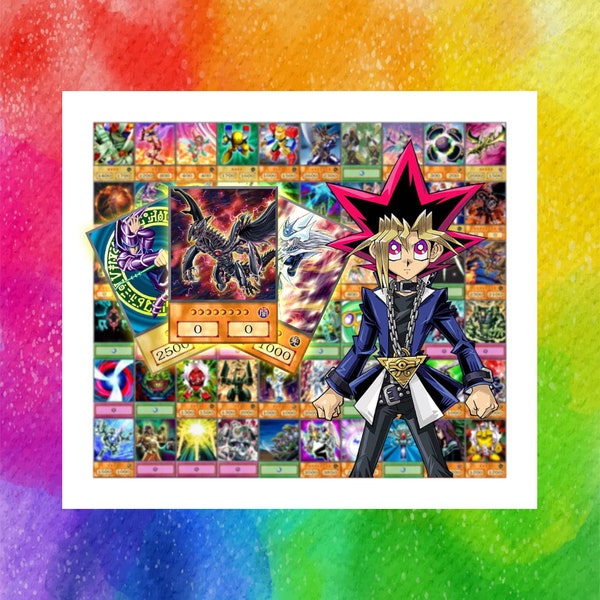 Anime Character Cards - Etsy
