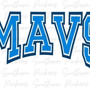 MAVS- DTF- PNG -sublimation- Distressed and Full Color Included - Etsy