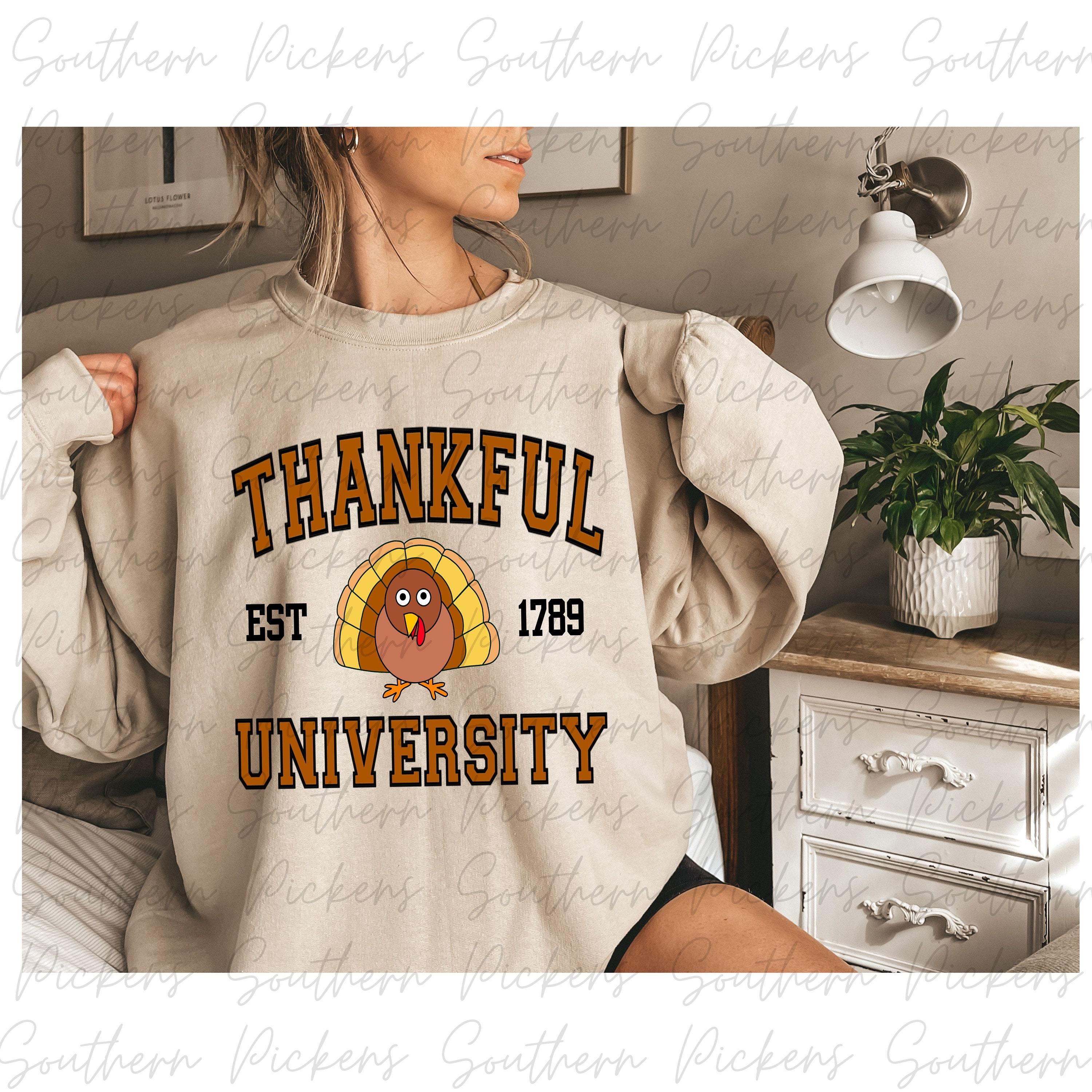 Thankful University PNG Commercial Use - Etsy
