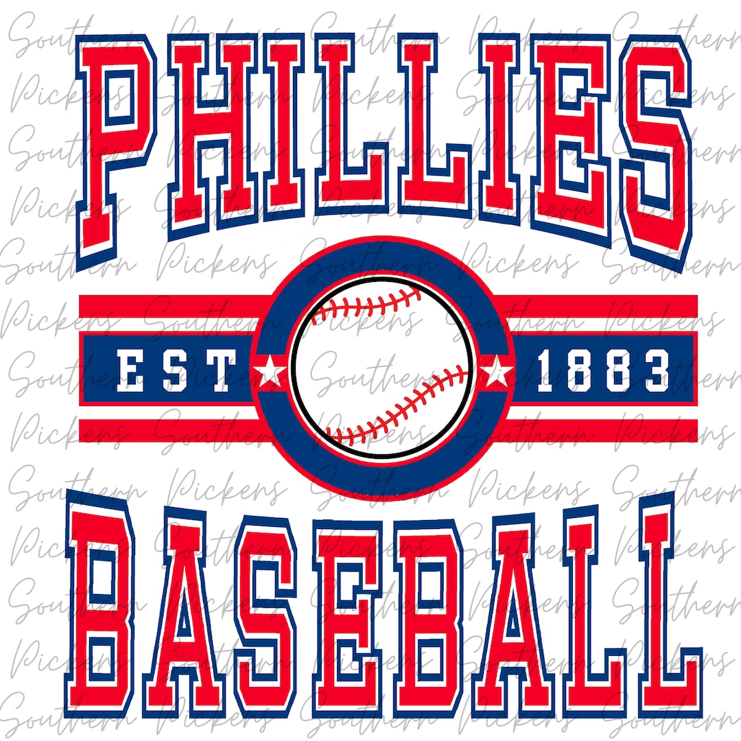 Phillies Baseball PNG | DTF | Sublimation - Etsy
