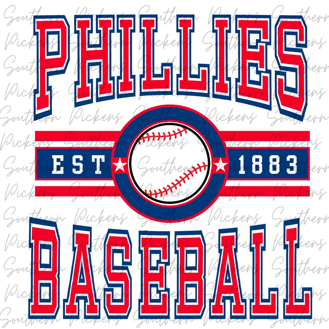 Phillies Baseball PNG | DTF | Sublimation - Etsy