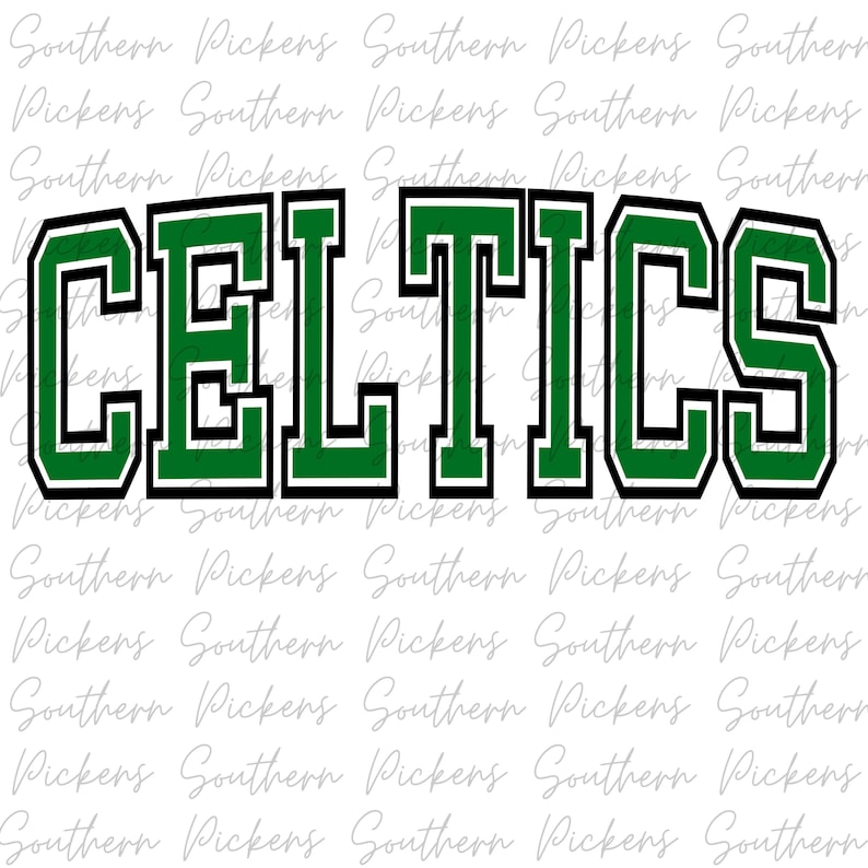 Boston Celtics DTF | Sublimation | PNG | Full Color and Distressed ...