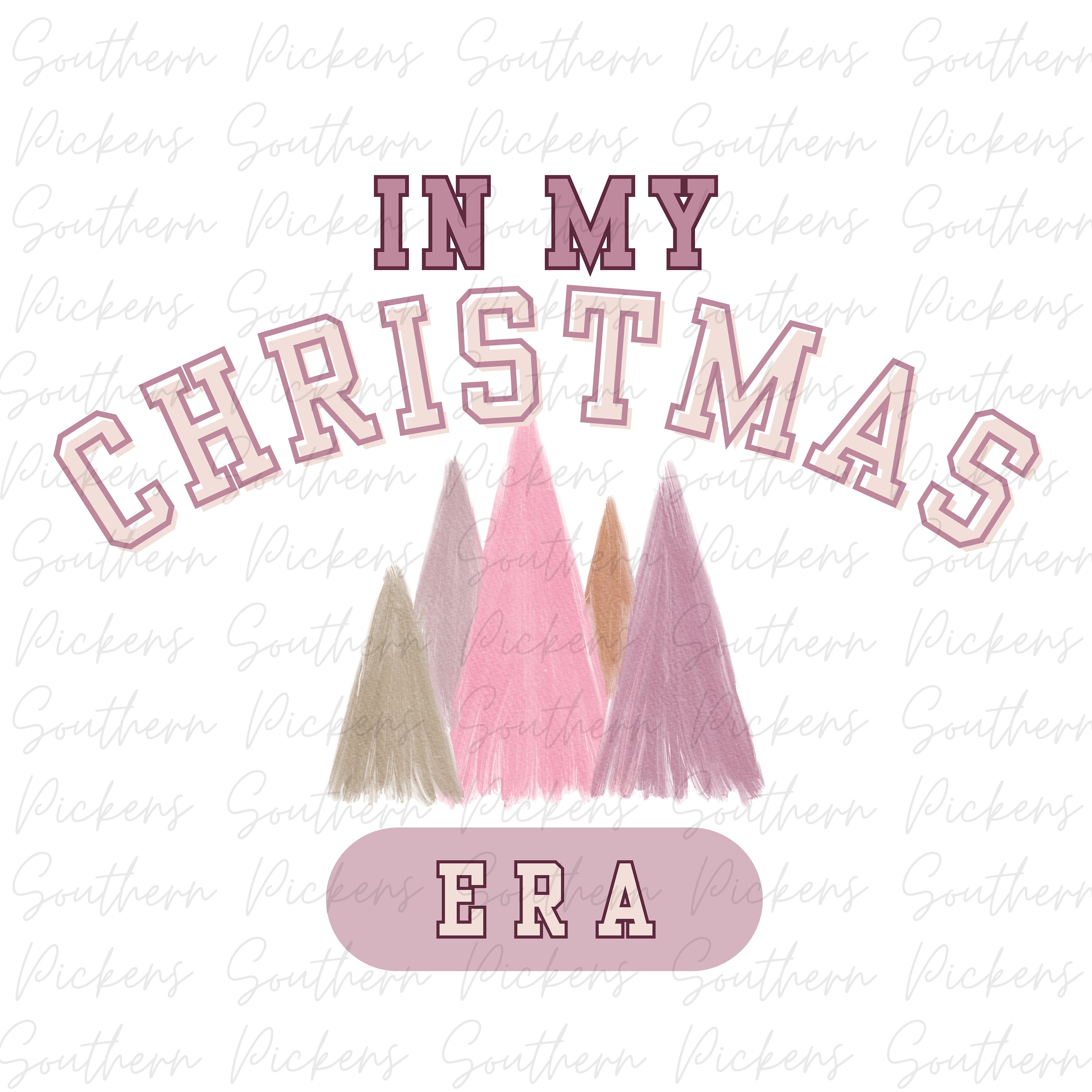 In My Christmas Era PNG SVG Sublimation Transfer - Etsy