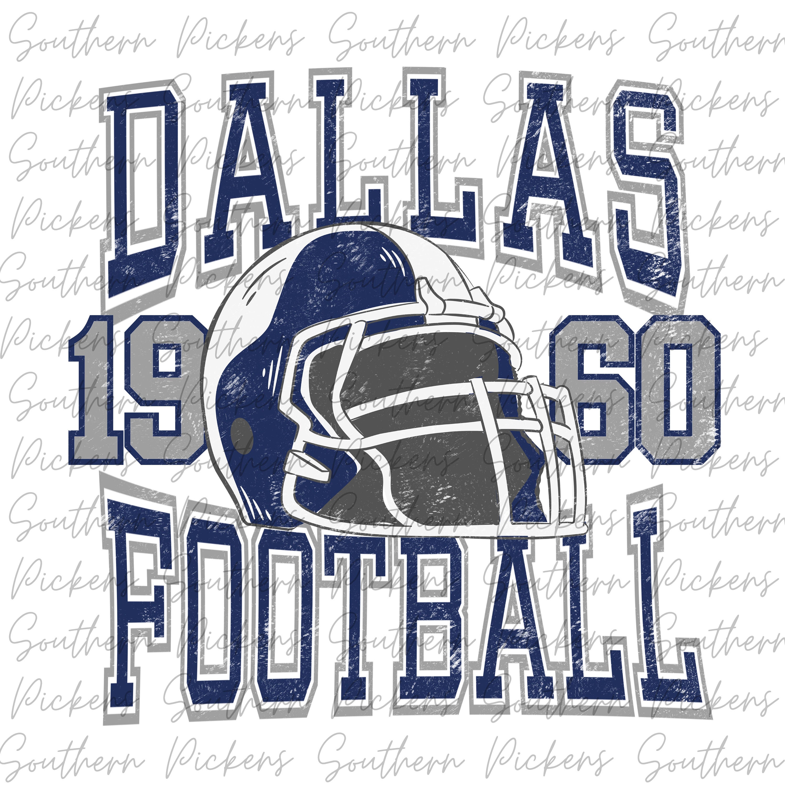 VINTAGE DALLAS COWBOYS Png Dtf sublimation Distressed and Full Color ...