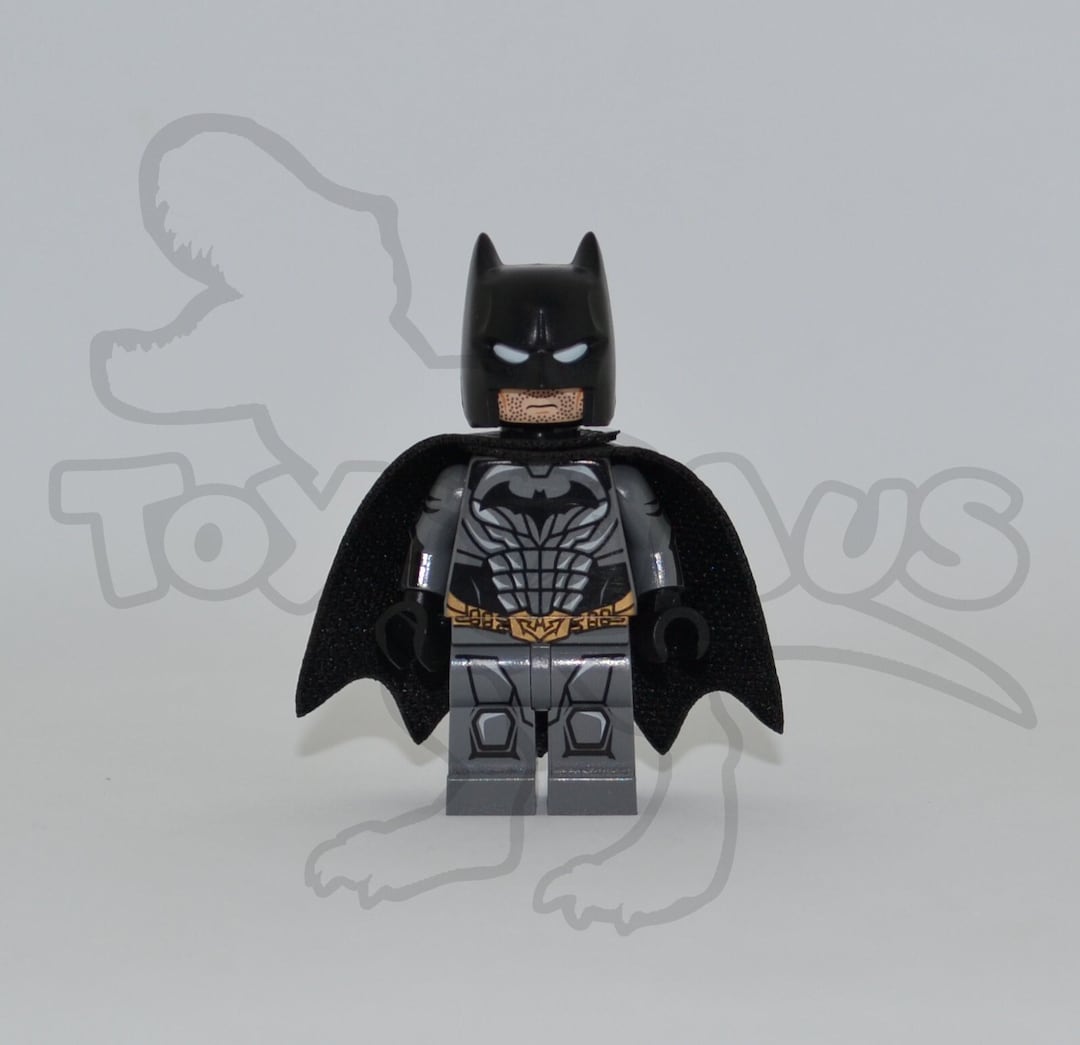INJUSTICE Gods Among Us BATMAN Custom Pad Printed Minifigure DC Comics ...