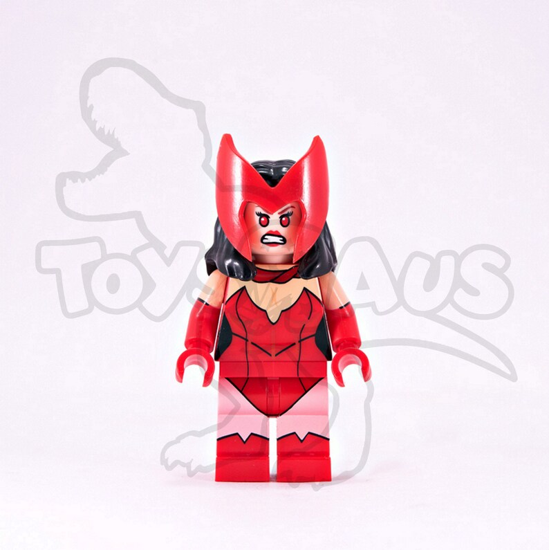 BROTHERSFIGURE Crimson Empress SCARLET WITCH Wanda Maximoff Custom Pad ...