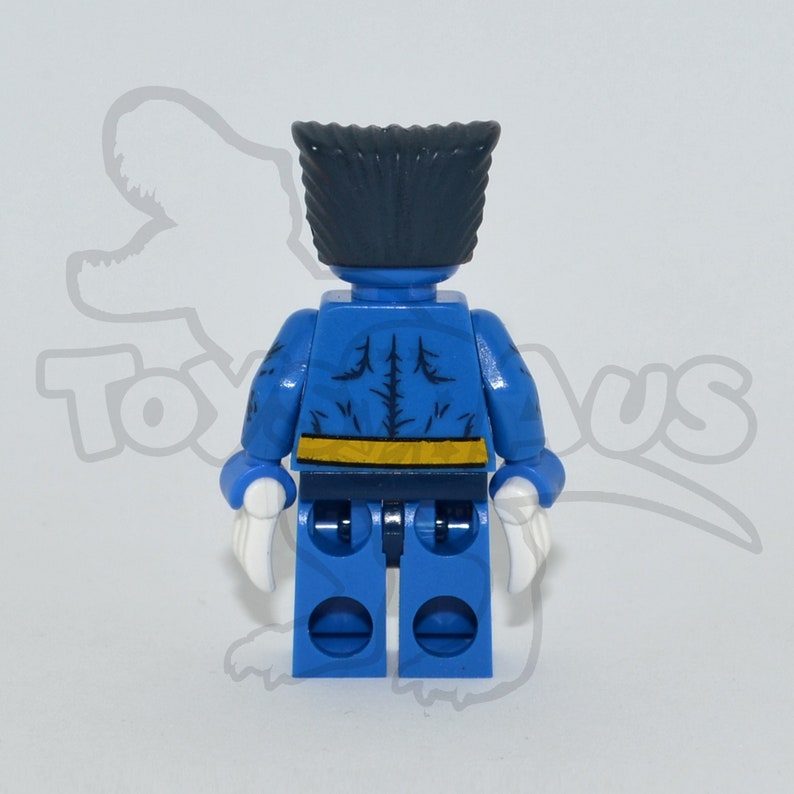 BEAST Custom Pad Printed Lego Minifigure MARVEL COMICS X-men Apocalypse ...