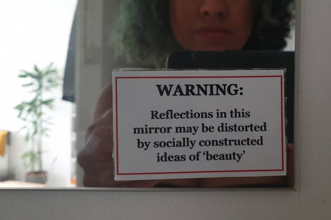 WARNING Sticker Vinyl Mirror Sticker Gifts for Her Feminist Non ...