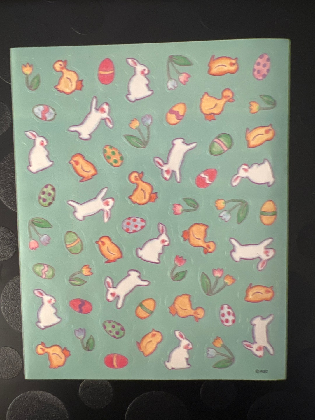 Vintage Easter Sticker Sheet 1990’s. American Greetings. AGC. Free ...