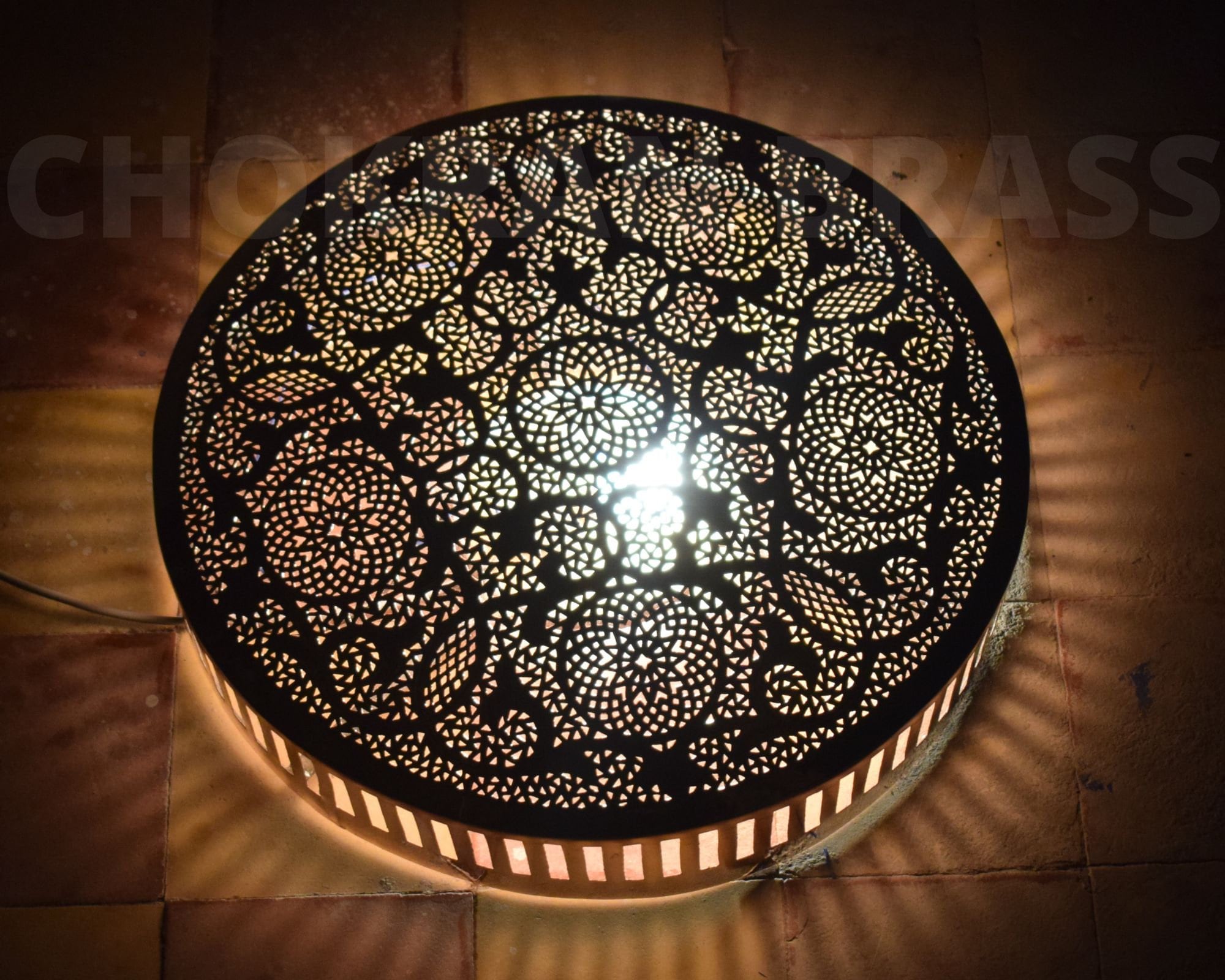 Moroccan Ceiling Lamp Fixture, Handcrafted Moroccan Ceiling Lights ...