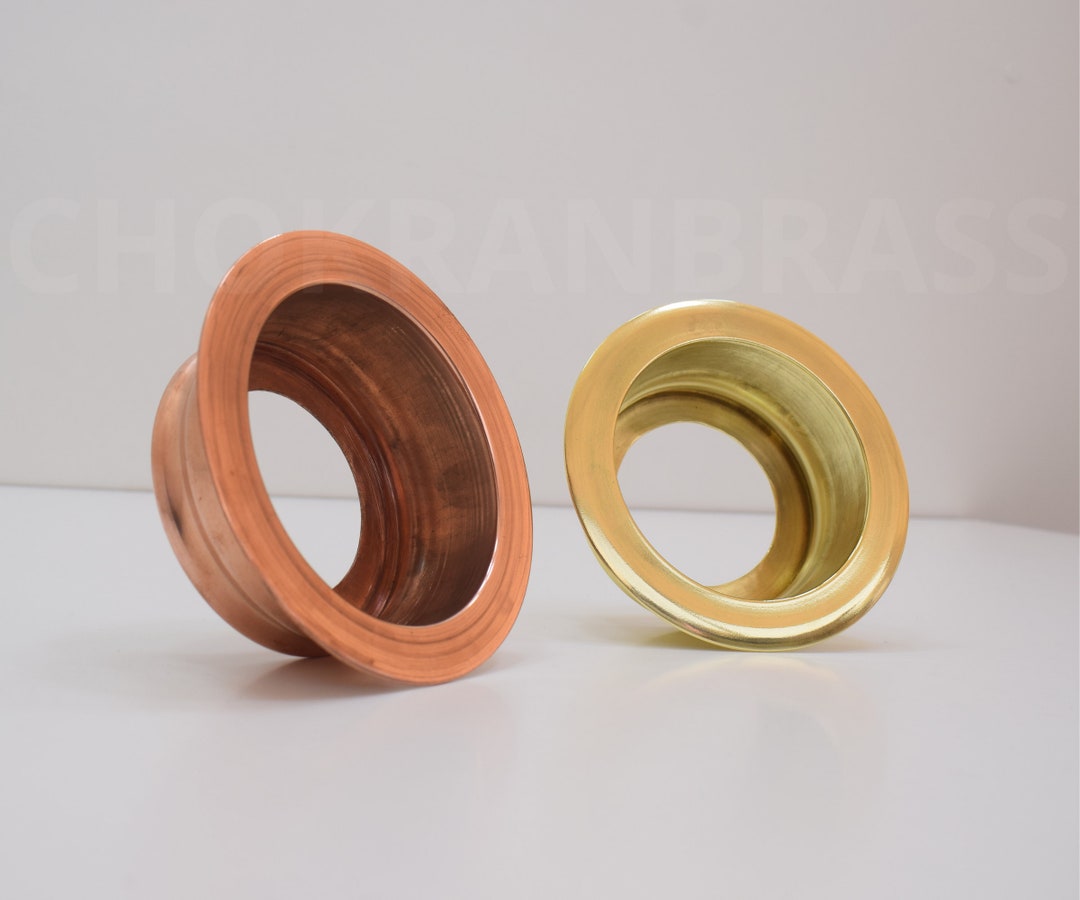 Unlacquered Brass Garbage Disposal Sink Flange - Handmade Flange ...
